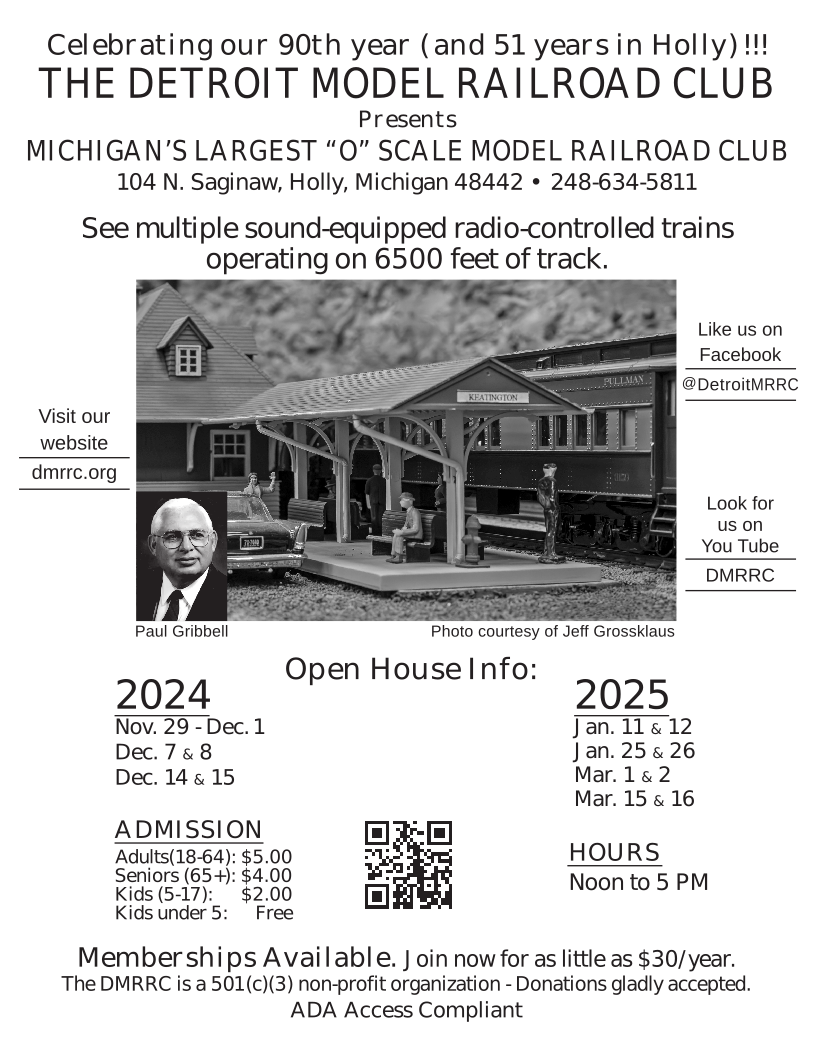 Detroit Model Railroad Club - Open House