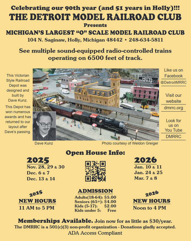Detroit Model Railroad Club - Open House